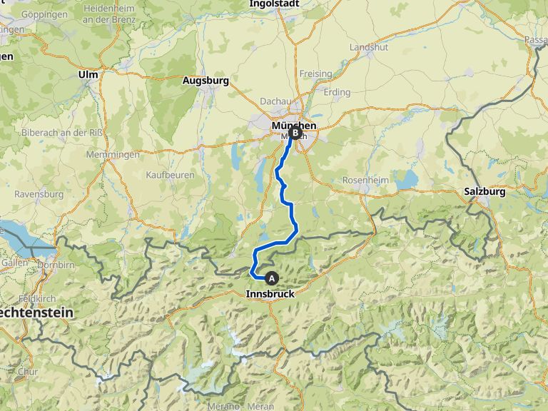 Isar-Radweg von der Quelle nach München | Fahrradtour | Komoot